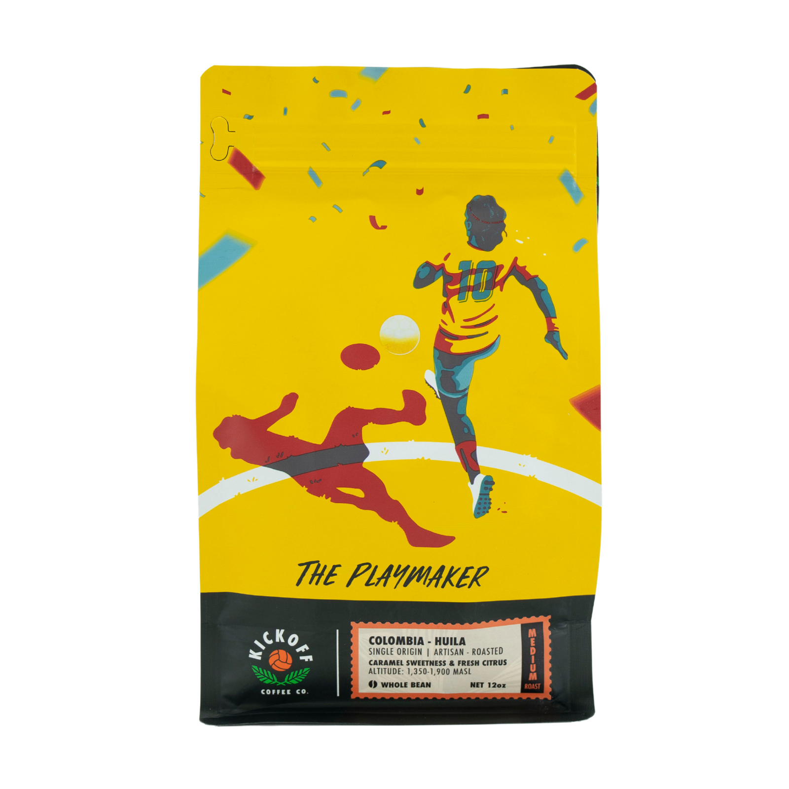 THE PLAYMAKER - Colombian Single Origin Coffee – Bright Citrus & Cocoa